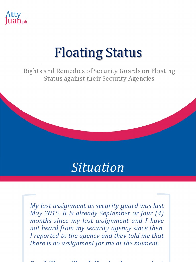 Floating Status | PDF | Security Guard | Employment