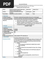 Demo - Position Paper | PDF | Lesson Plan | Teaching