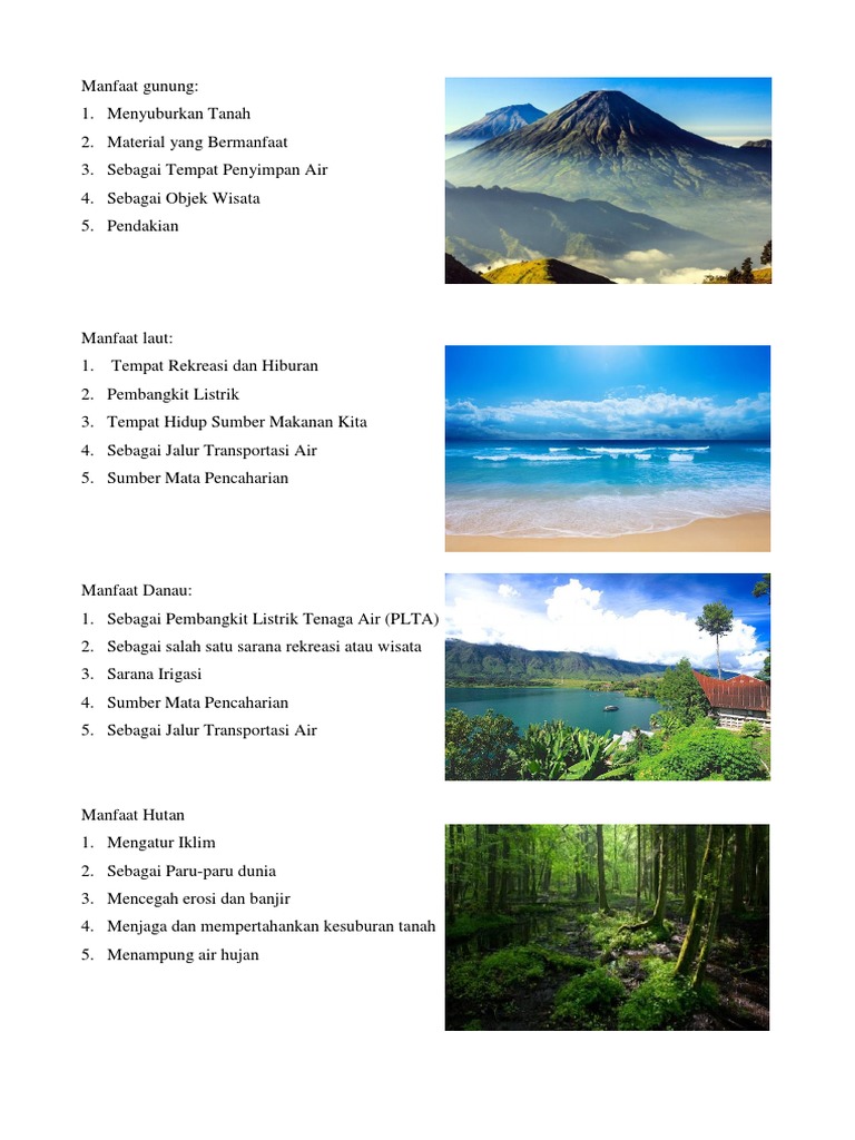 Manfaat Gunung | PDF