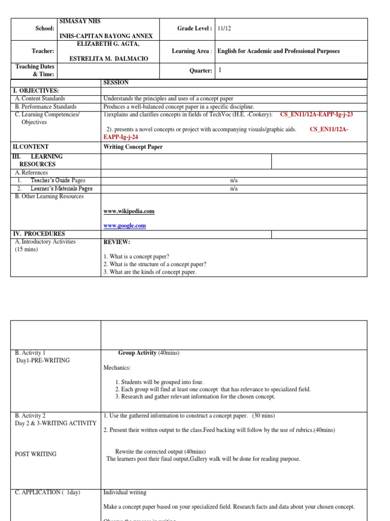 CS - EN11/12A-EAPP-Ig-j-23 CS - EN11/12A-EAPP-Ig-j-24 | PDF | Citation | Rubric (Academic)