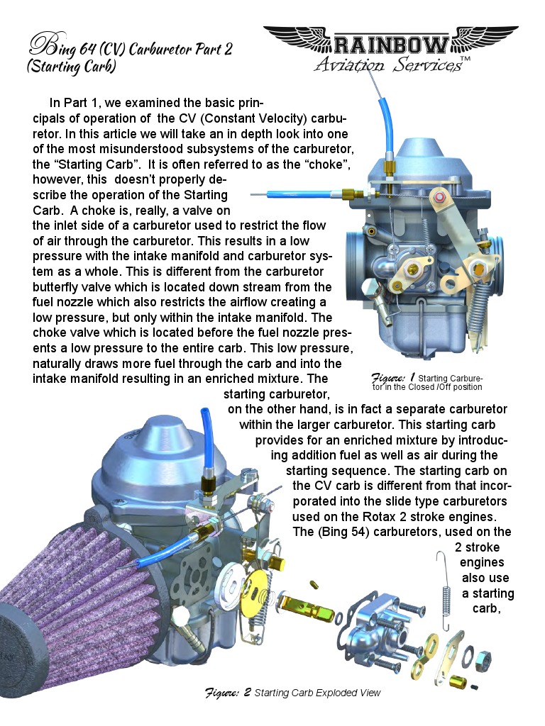 CV Carb Part 2 Web | PDF | Carburetor | Throttle