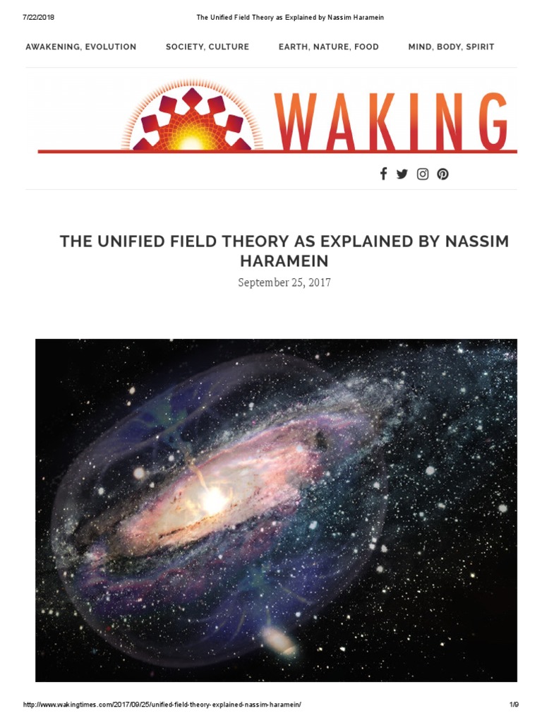 The Unified Field Theory As Explained by Nassim Haramein | Download ...