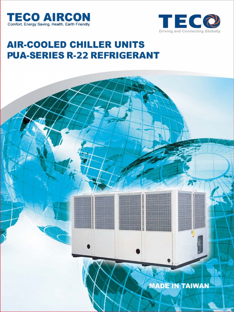 TECO Air Cooled Chiller - NEW | PDF | Air Conditioning | Atmospheric ...