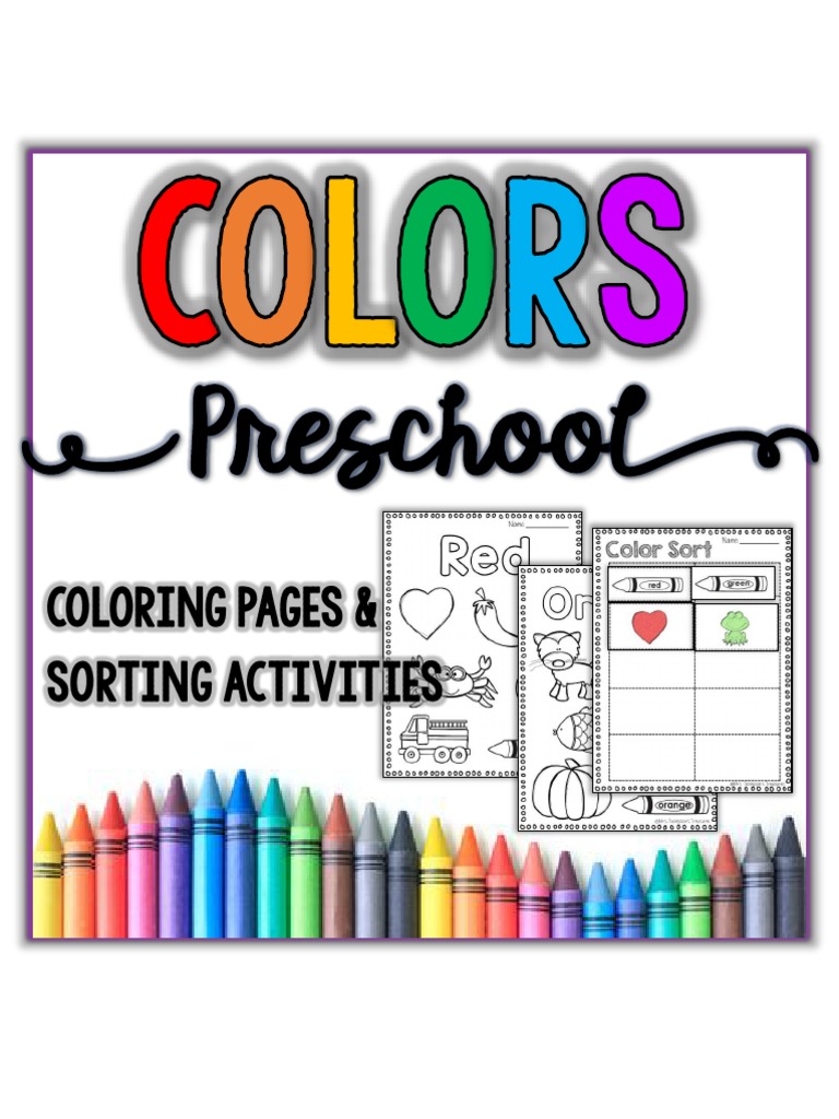 Colors Posters and Sorting PDF | PDF