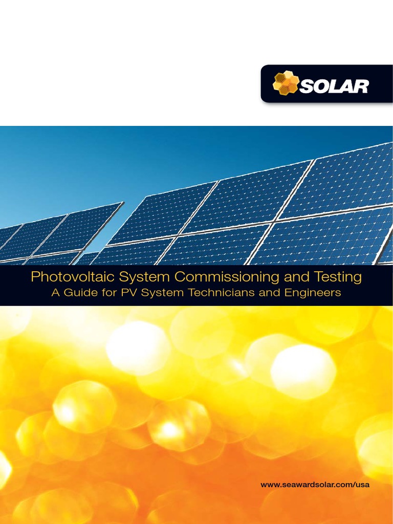 PV System Commissioning and Testing Guide PDF | PDF | Photovoltaic ...