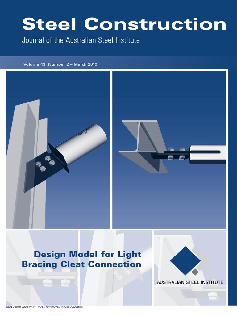ASI Design Model For Light Bracing Cleat Connections PDF | PDF | Truss ...