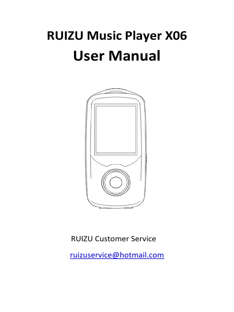 X06 User Manual | PDF | Radio | Frequency Modulation