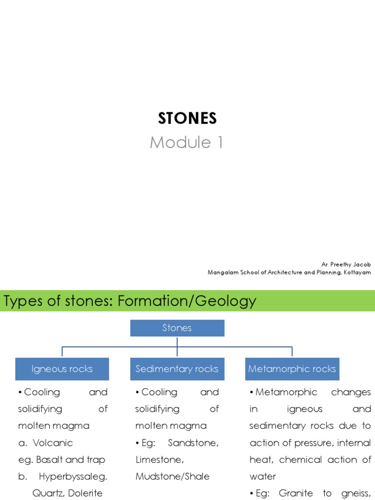 Stone PDF | PDF | Rock (Geology) | Masonry