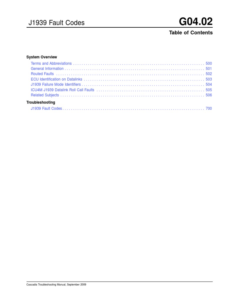 J1939 Fault Codes PDF | PDF | Vehicles | Mechanical Engineering