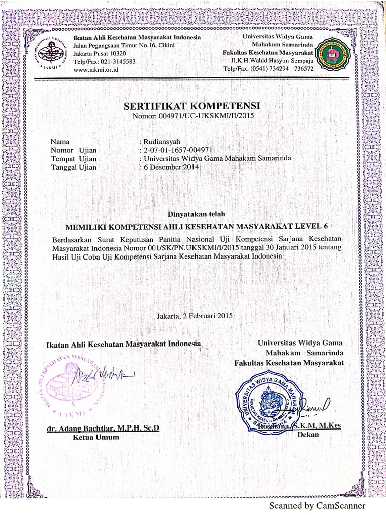 Contoh Serkom untuk Referensi | PDF
