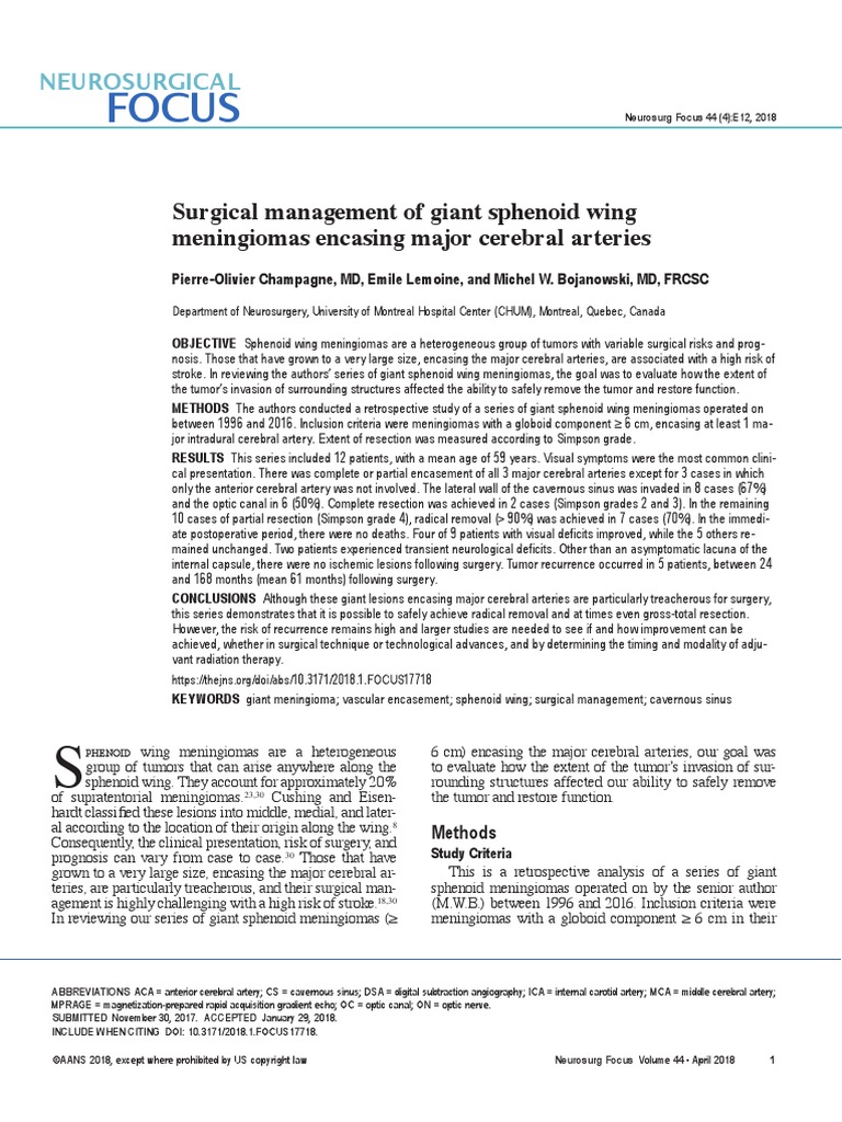 Neurosurgical Management | PDF | Angiography | Magnetic Resonance Imaging