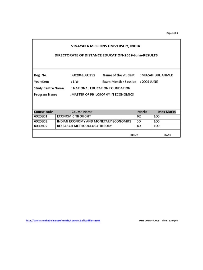 Web. Marksheet PDF | PDF