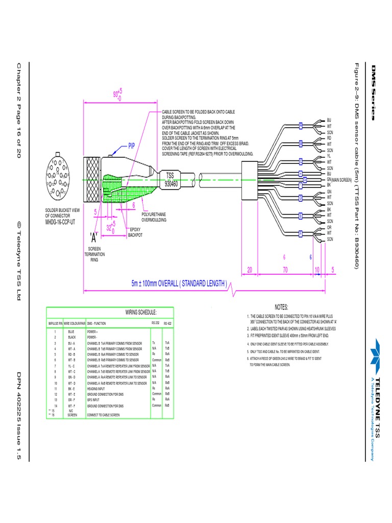 TSS DMS-05 Cable | PDF | Electrical Connector | Electronics