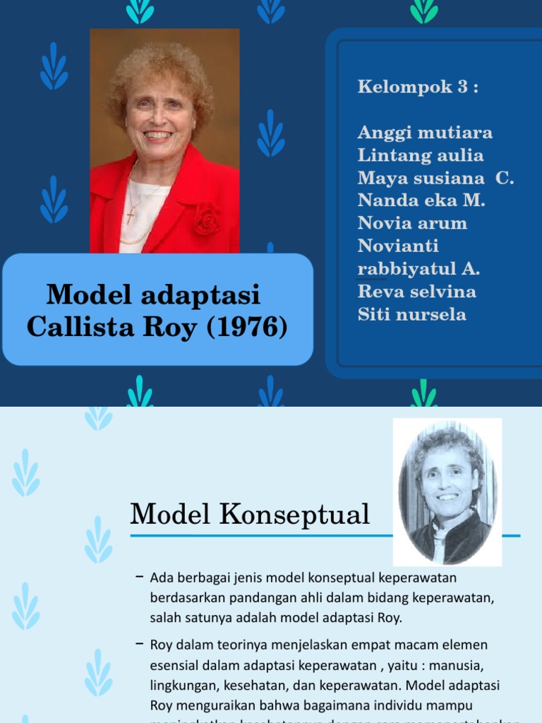 Model Adaptasi Callista Roy | PDF