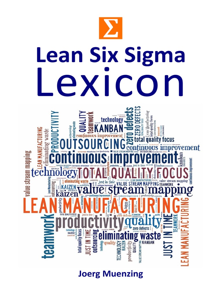 Lean Lexicon | PDF | Business Process | Statistical Hypothesis Testing