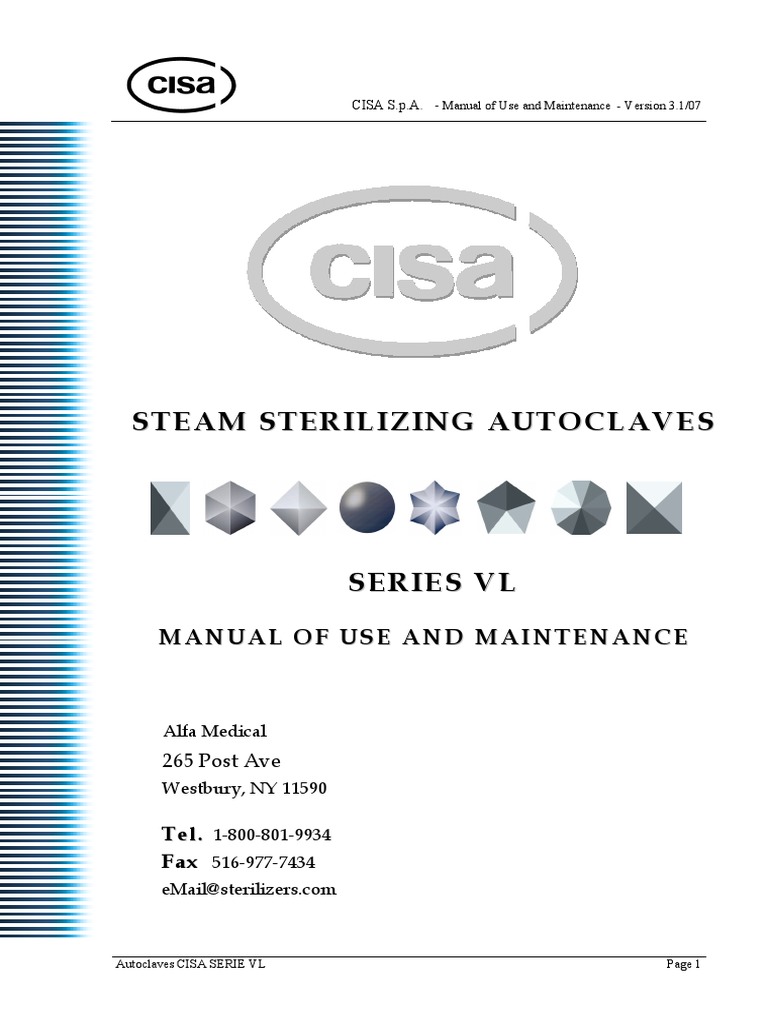 Manual About Autoclave Ttutnaver | PDF | Sterilization (Microbiology ...