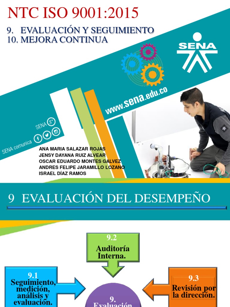 ISO 9001 2015 Capitulo 9 y 10 | PDF | Calidad (comercial) | Business