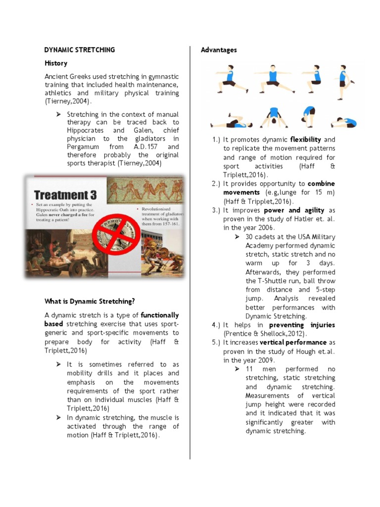 Dynamic Stretching | PDF | Recreation | Sports