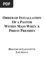How To Introduce A Pastor | PDF
