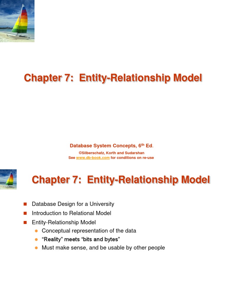Ch7 Complete ER-Model and ExtendedER-Model | PDF | Conceptual Model | Relational Model