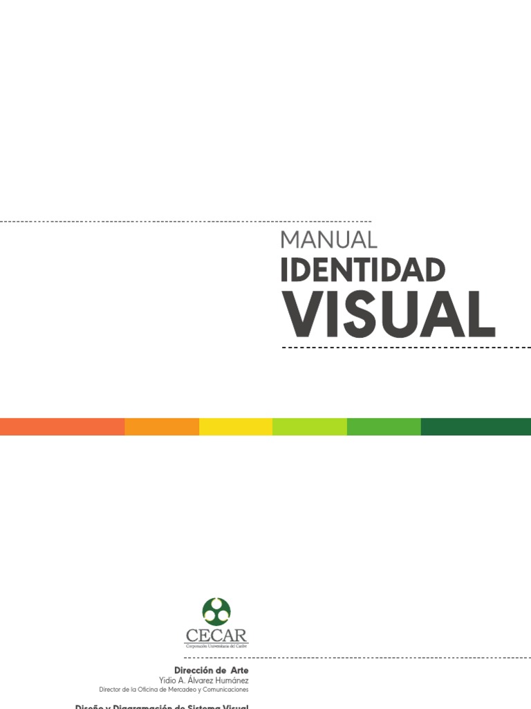 Manual de Identidad Visual CECAR | PDF | Tipografía | Color
