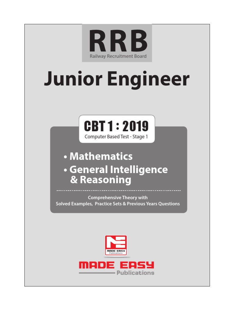 RRB Je Books | PDF | Test (Assessment) | Ratio