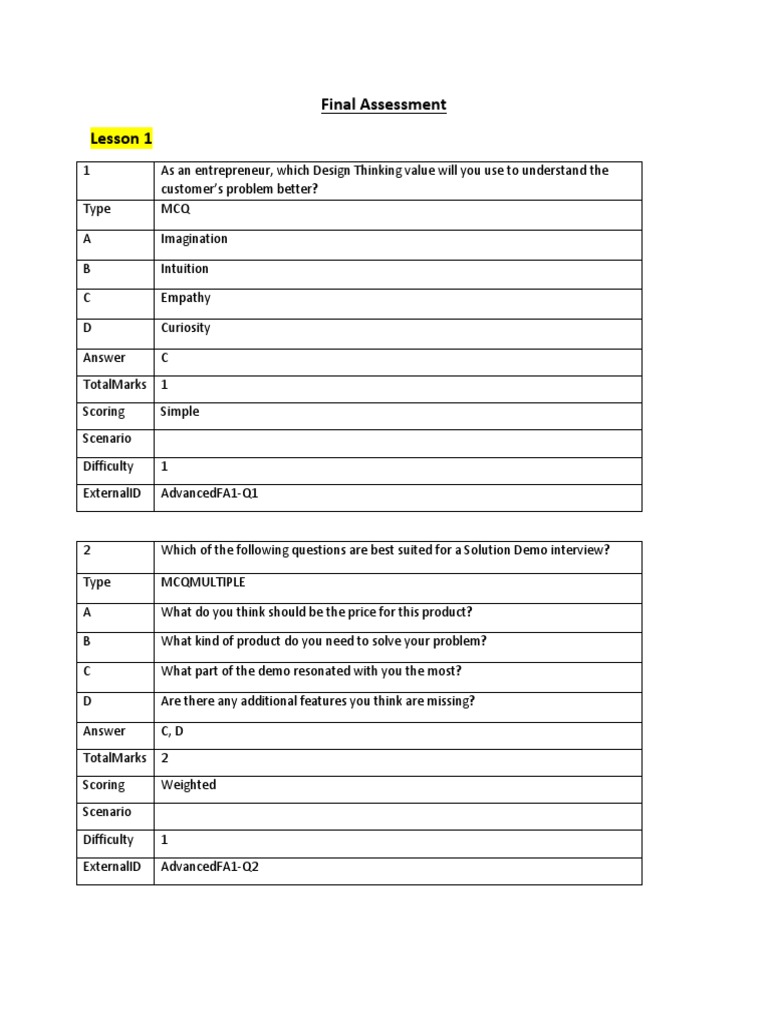 Final Assessment Set1 | PDF | Web Search Engine | Search Engine ...