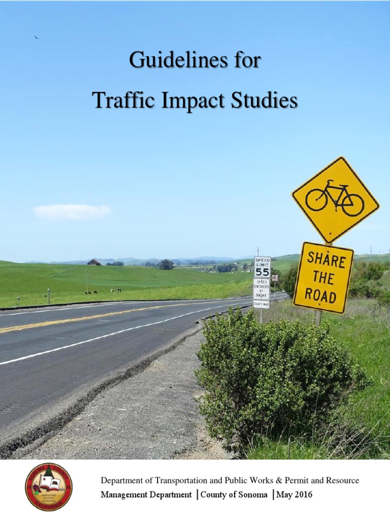 Traffic Study Guidelines | PDF | Highway | Traffic