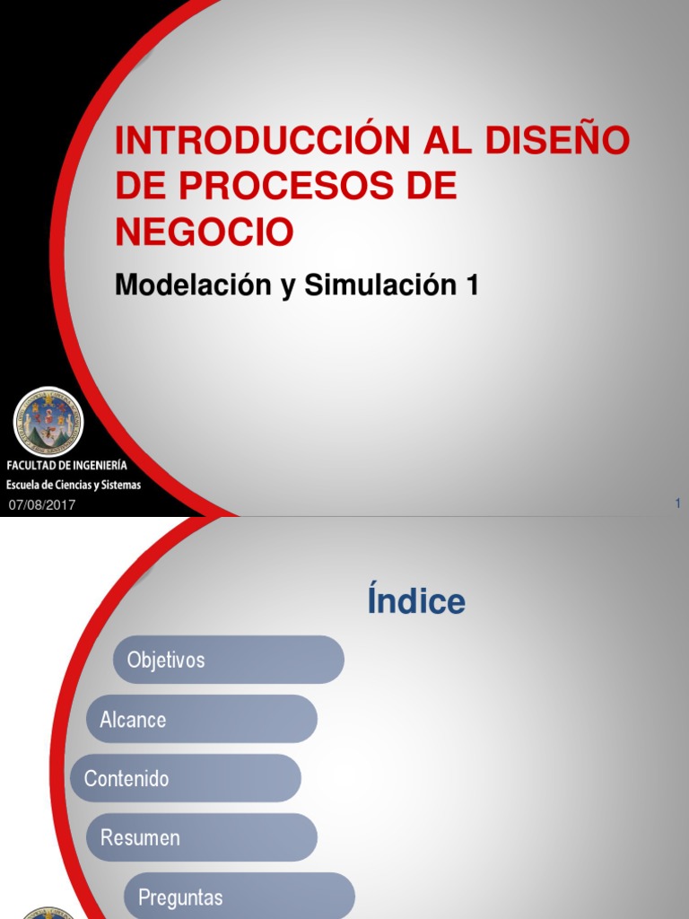 Modelación y Simulación 1 - Unidad 2 | PDF | Procesos de negocio ...