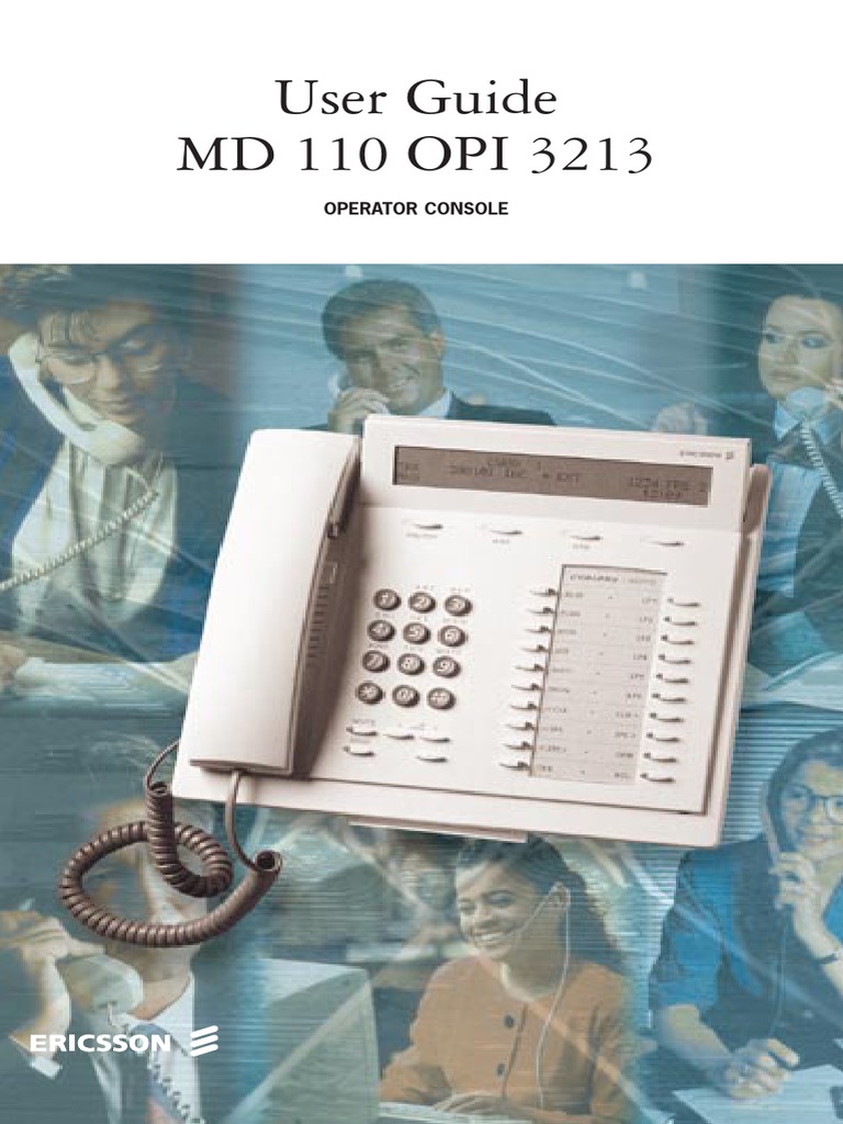User Guide MD 110 OPI 3213: Operator Console | PDF | Command Line ...