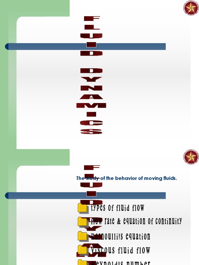 Fluid Dynamics | Download Free PDF | Drag (Physics) | Fluid Dynamics