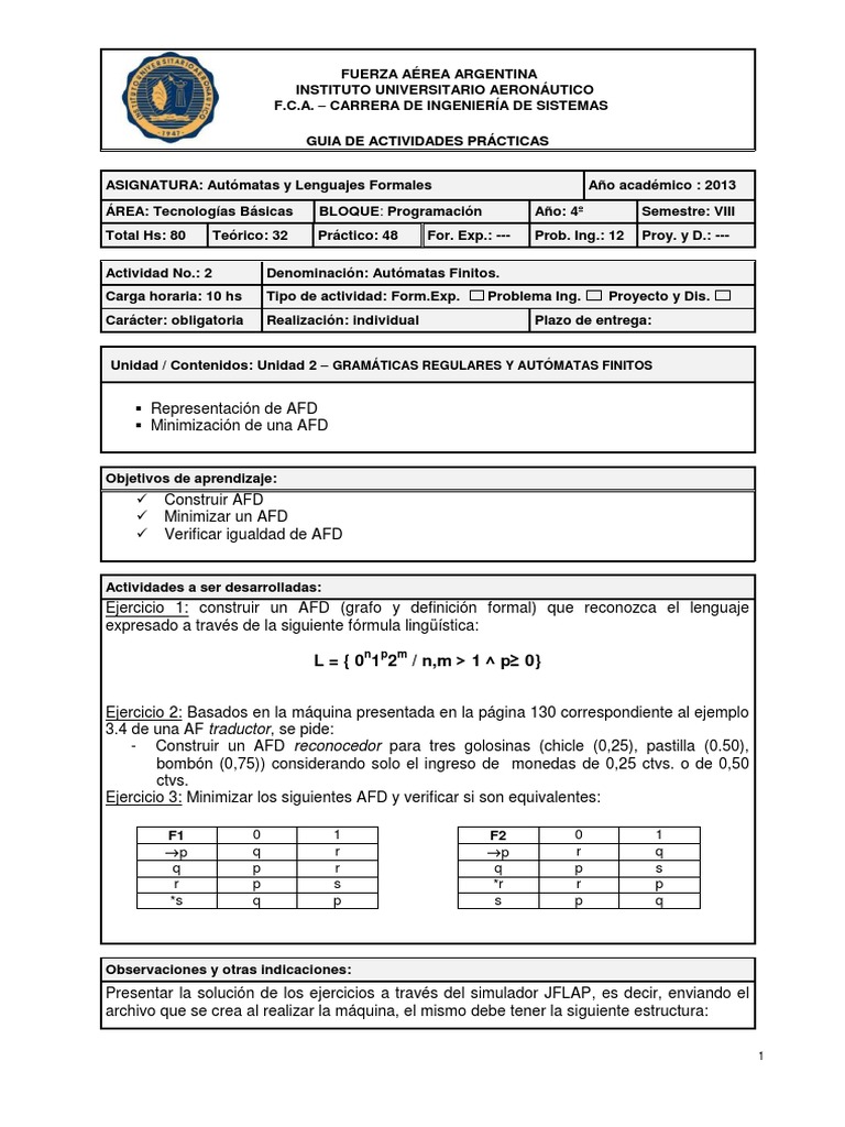 IUA IS AyLF ActividadObligatoria U2 PDF | PDF | Áreas de informática | Cognición