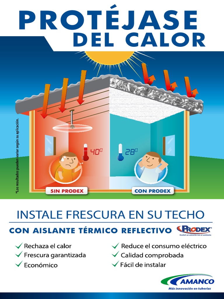 Prodex | PDF | Aislamiento térmico | Física Aplicada e Interdisciplinaria
