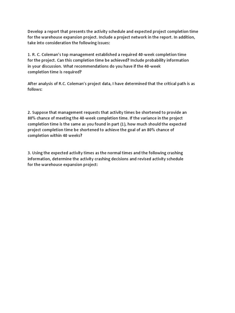 RC Coleman Case Study | PDF