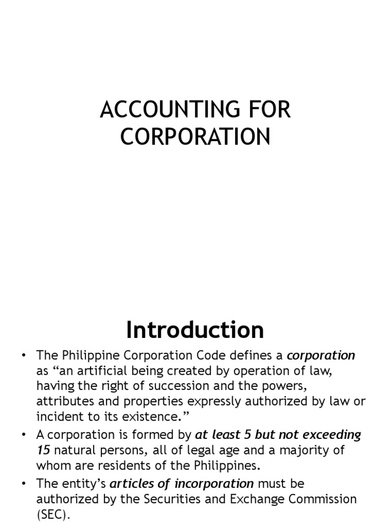 Chapter 15 - Accounting For Corporations | PDF | Treasury Stock | Stocks