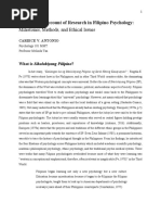 Phenomenological Research Question Examples | PDF