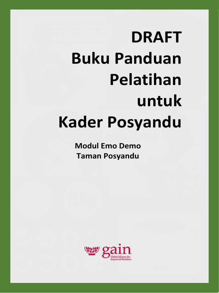 Emo-Demo Modul Pelatihan Kader - Edited EsW Ed07082018 | PDF