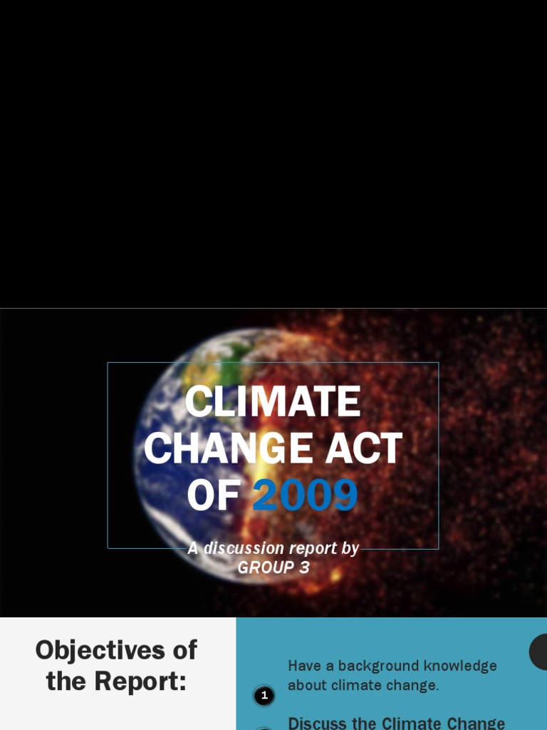 Overview of the Climate Change Act 2009 | PDF | Climate Change | Rain