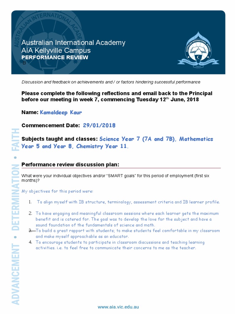 Reflection Discussion Plan | PDF | Teachers | Classroom