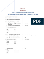Half Yearly Return Form XXIV Guide | PDF