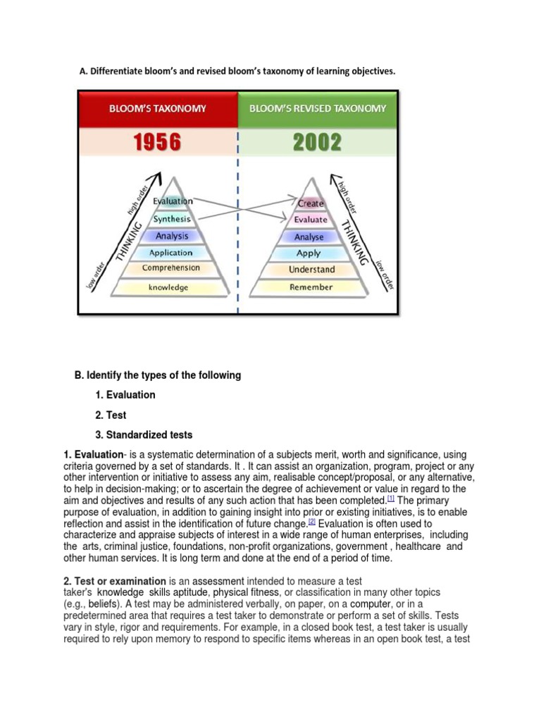 Test or Examination Is An | PDF | Test (Assessment) | Standardized Tests
