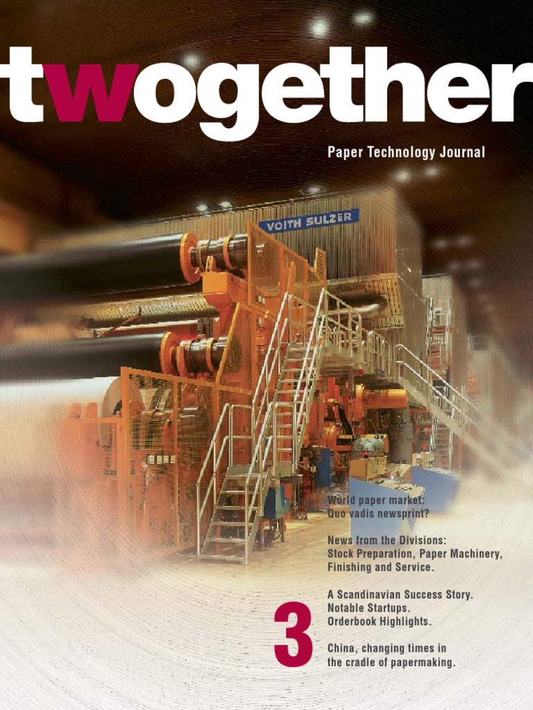 Voith Paper Machine | PDF | Newspapers | Mass Media