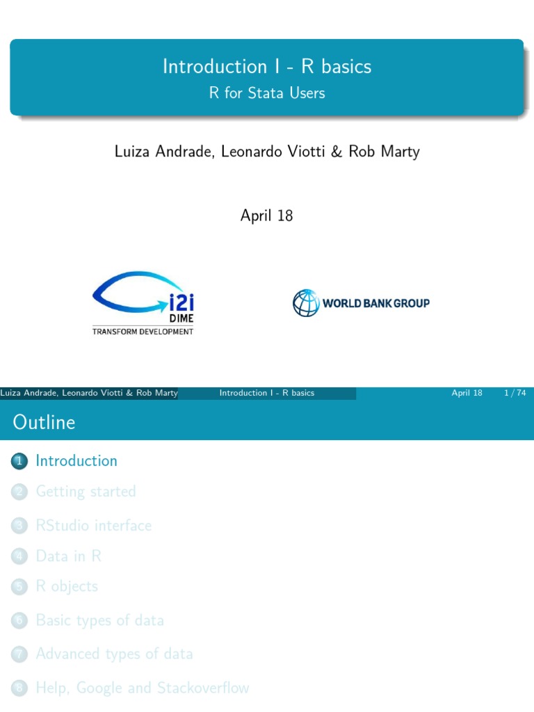 Lab 1 - Intro To R | PDF | Boolean Data Type | Vector Space