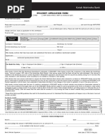 RTGS Form - Union Bank of India | PDF