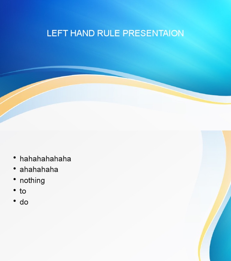 Complex Left Hand Rule Explained | PDF | Mathematical Objects | Complex ...