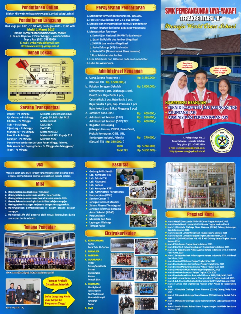 Brosur SMK PJ
