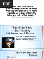 Pathfinder - Friend Class | PDF | Seventh Day Adventist Church | Bible