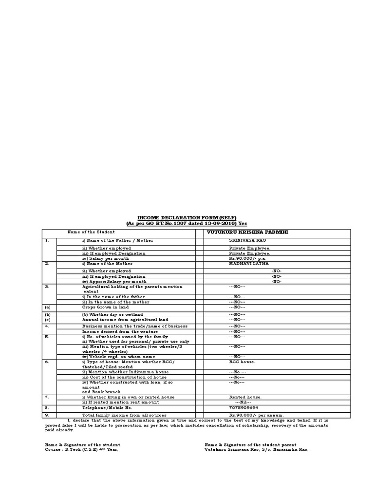Analysis of Family Income Sources and Property Holdings Based on a ...