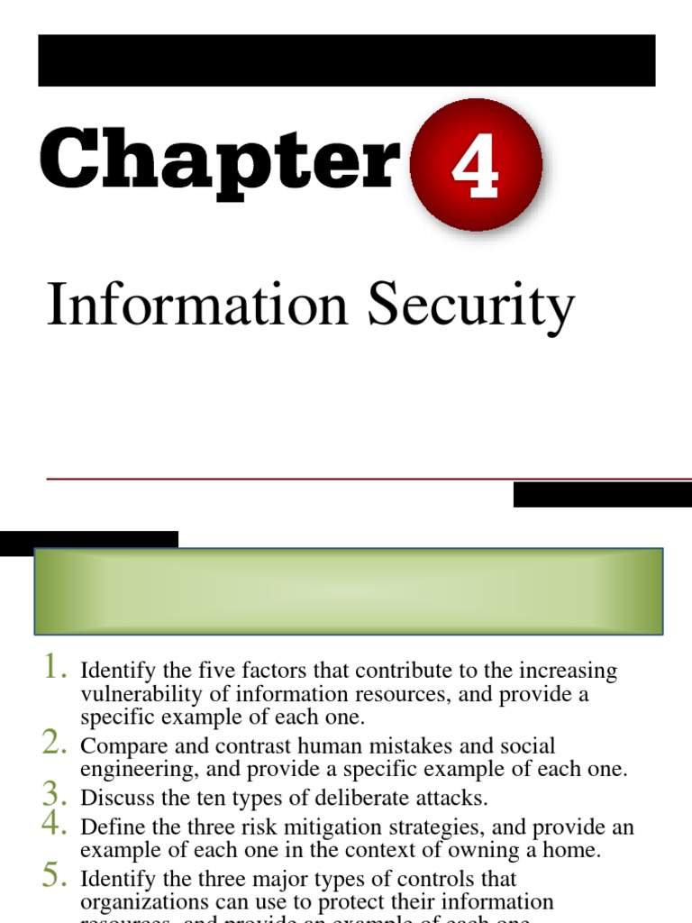 Information Security | PDF | Information Security | Vulnerability (Computing)