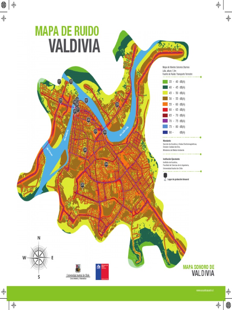 Sonido Mapa VAldivia | PDF | Decibel | Audífono